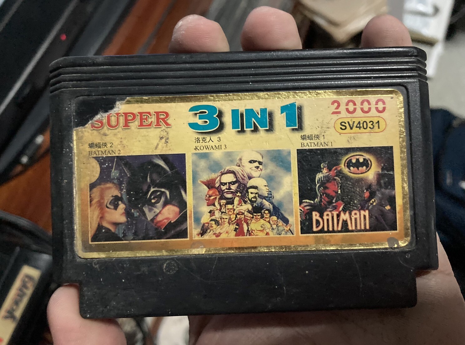 Famicom Game NES 2000 3in1 Rockman 3, Batman SunSoft, Batman Returns ...