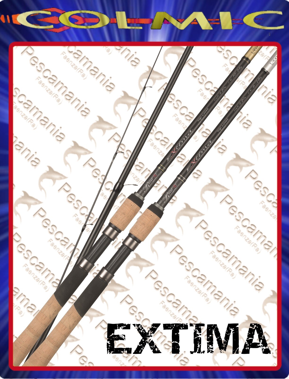 Angelrute Englisch Colmic Extima 10-25 Gr. 4,20 MT | eBay