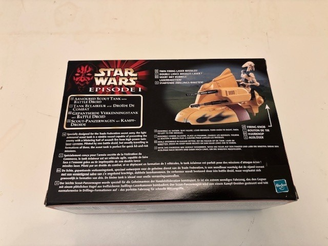 Star Wars Episode 1: Armoured Scout Tank with Battle Droid | eBay UK