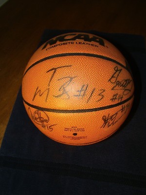 2008-2009 LSU TIGERS SIGNED BASKETBALL BY 14 MEMBERS WARREN MITCHELL ...