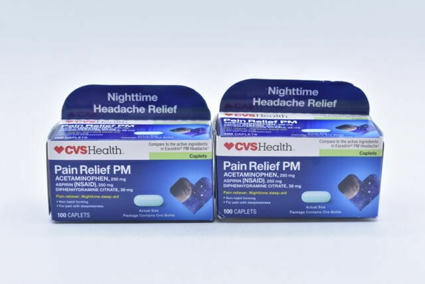 CVS Pain Relief PM - 100 Caplets for sale online | eBay
