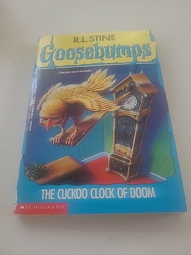 Goosebumps The Cuckoo Clock of Doom Vintage Book # 28 R.L. Stine 1st ...