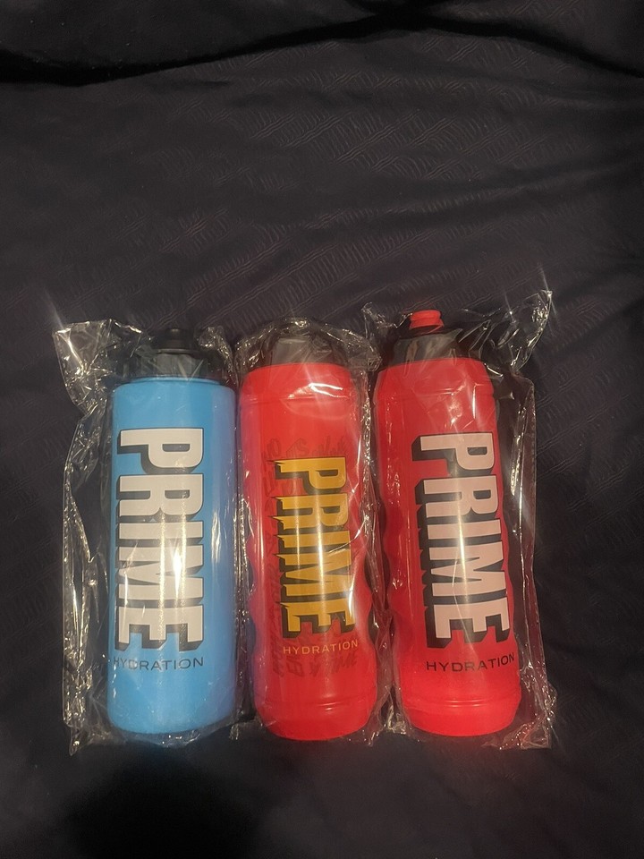 Prime Squeeze Bottles NEW - Red, Blue, Red Yellow | eBay