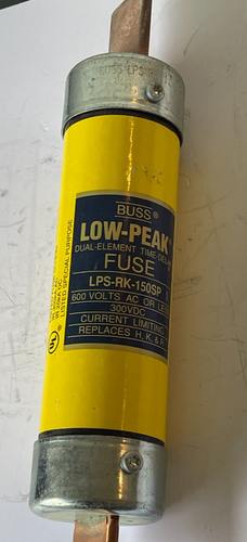 Bussmann LPS-RK-150SP Low-Peak Dual-Element Time-Delay FUSE | eBay