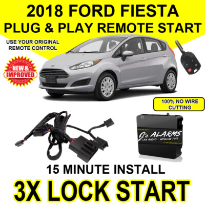 2018 Ford Fiesta Remote Start Plug and Play Easy Install DIY 3X Lock No ...