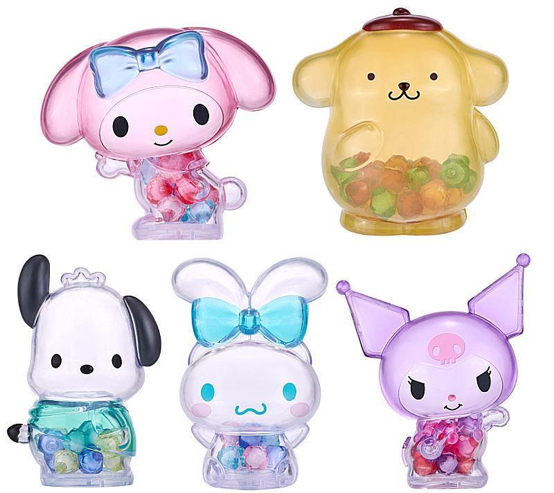 Sanrio Characters Crystal Cot Mini Figure My Melody Kuromi Cinnamoroll ...