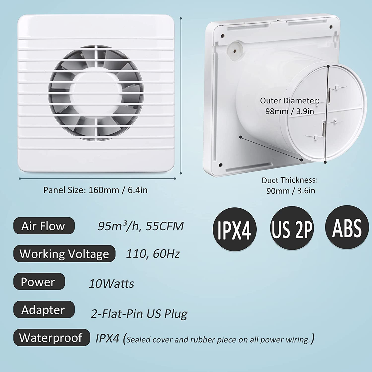 Small Exhaust Fans Through The Wall How To Install A Bathroom Exhaust
