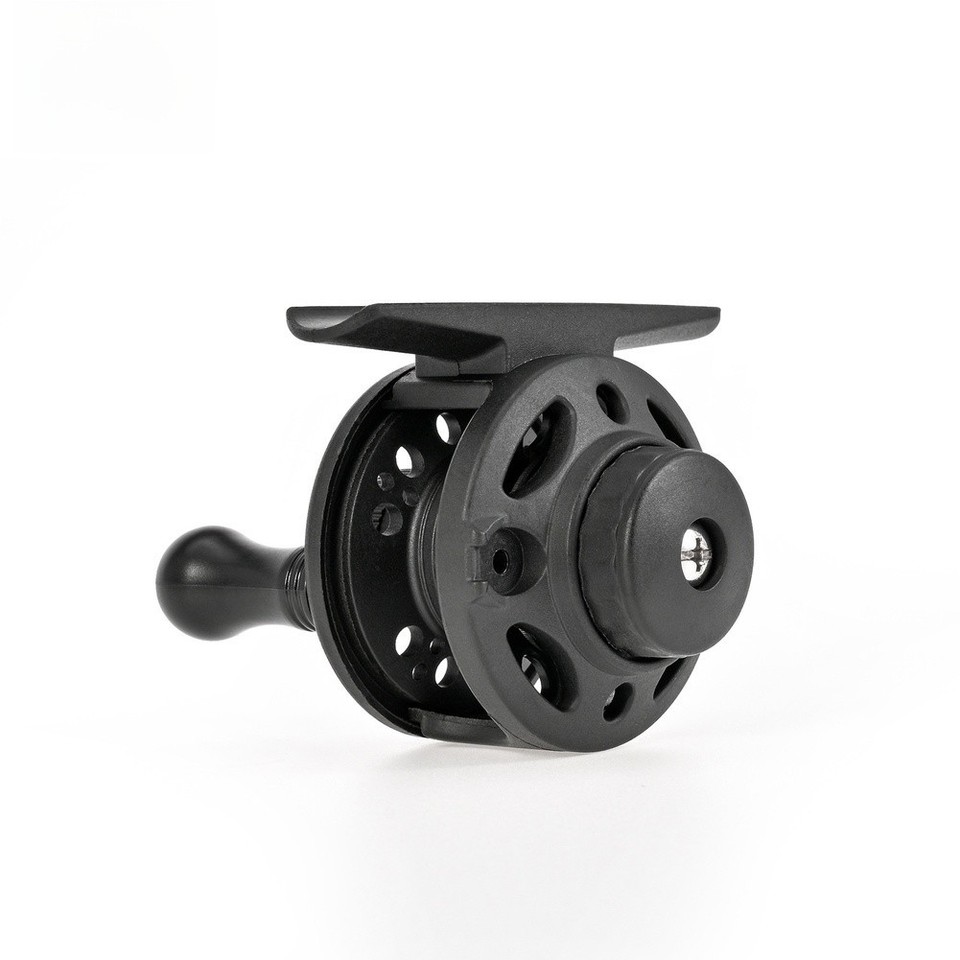 Nylon Ice Fishing Reel One Way Drag Left Right Ambidextrous Compact 1BB ...