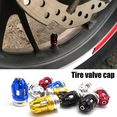 2Pcs Universal Car Wheel Tire Valves Aluminum Alloy Rim Stem Caps | eBay