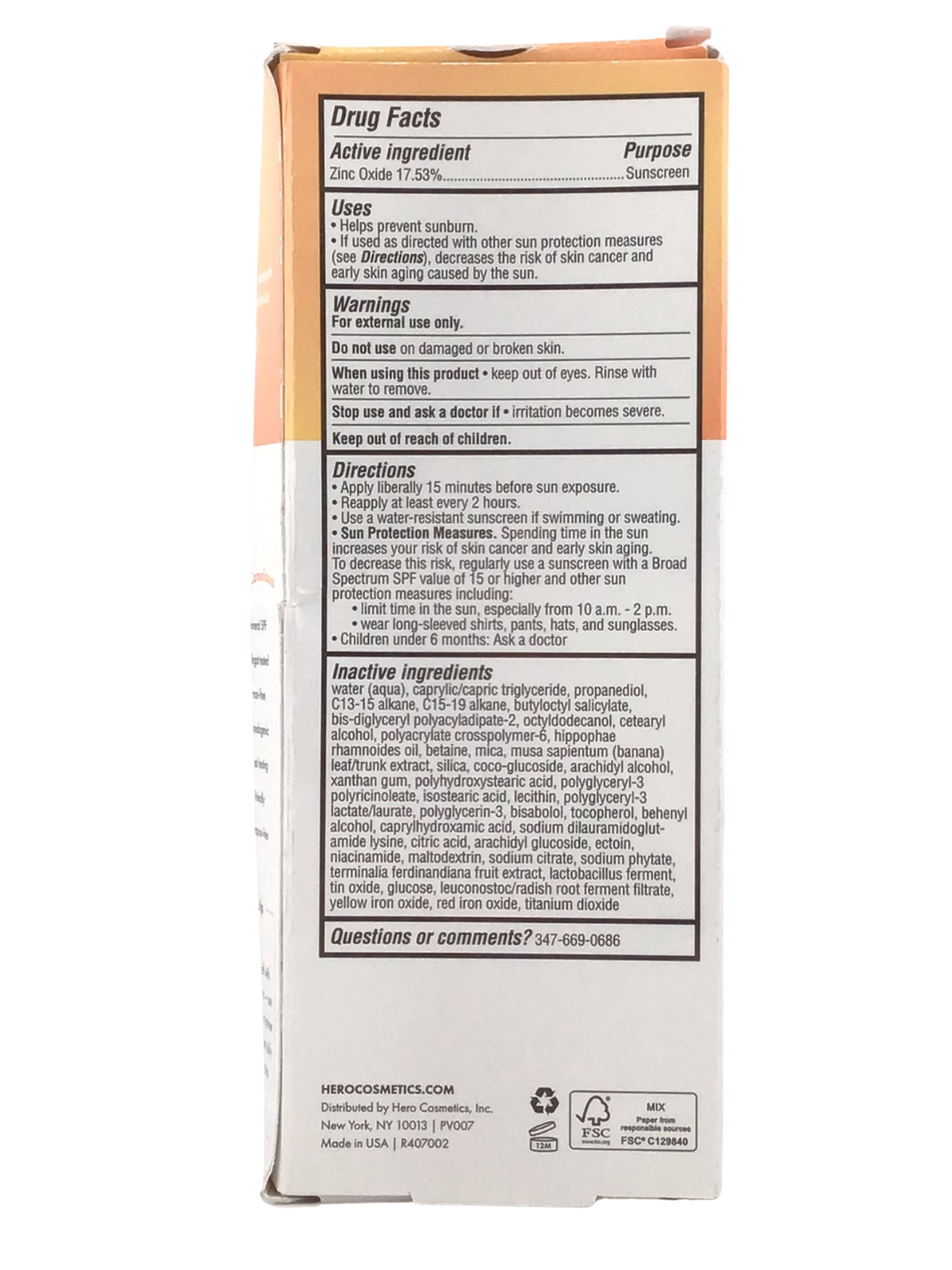 Hero+FORCE+SHIELD+Superbeam+Sunscreen+SPF+30+-+Pearl+Apricot+Pigments ...