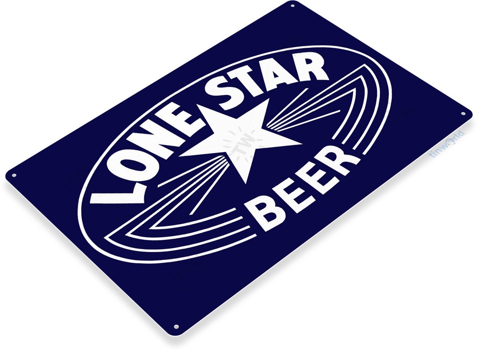 TIN SIGN Lone Star Beer Sign Retro Bar Pub Beer Shop Store Cave A108 | eBay