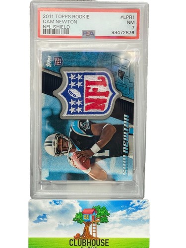 Cam Newton NFL Shield 2011 Topps Rookie PSA 7 Carolina Panthers | eBay