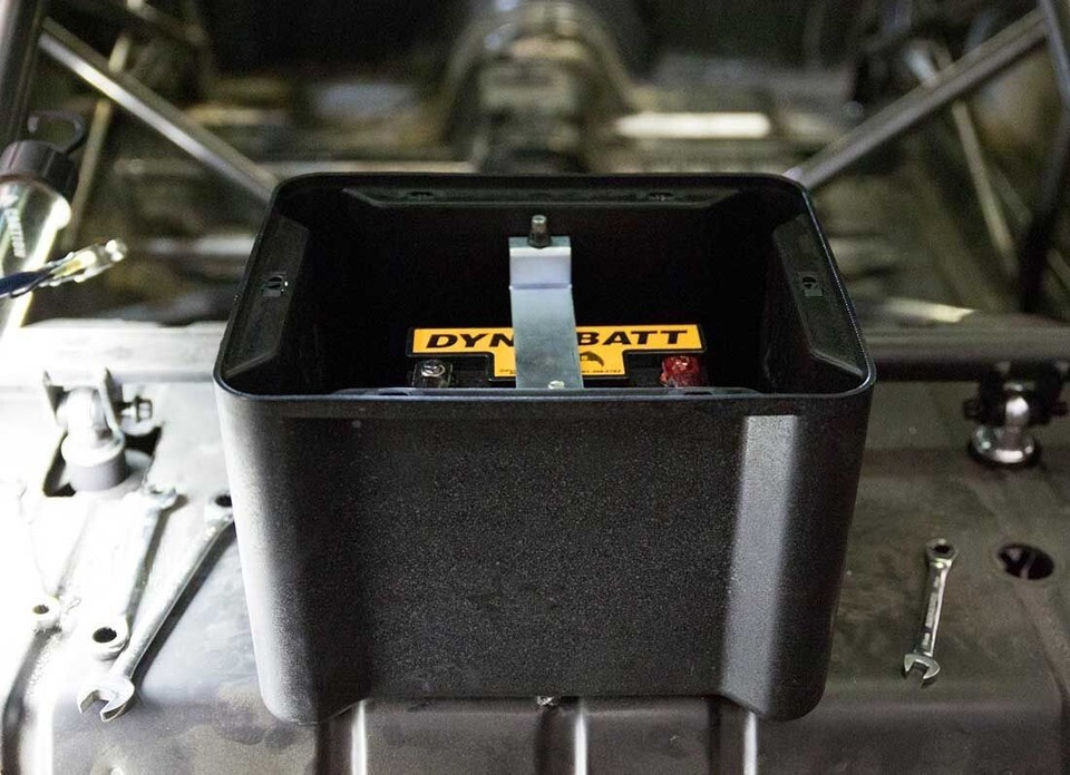 Moroso 74051 Sealed Plastic Battery Relocation Box - NHRA 13" x 11" x ...