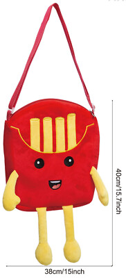 Women Girls French Fries Bag Purse Cute Shoulder Bag | eBay