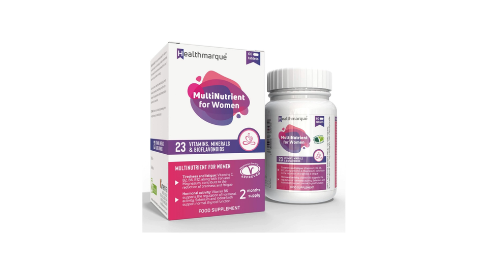 High Strength Multivitamins & Mineral Tablets For Women Vitamin With 23 ...