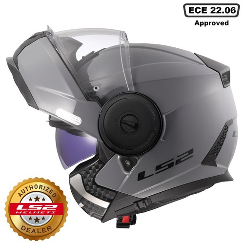 LS2 FF902 SCOPE II FULL FACE MODULAR MOTORCYCLE BIKE FLIP-UP HELMET ...