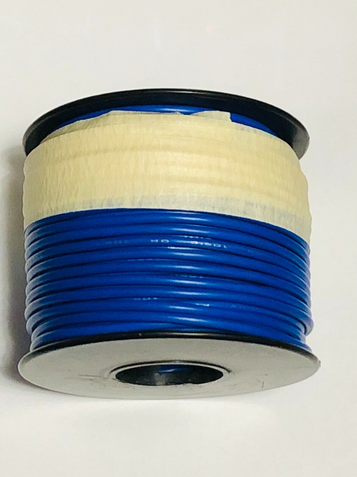 Wire-Plex™ 100 FT Hook-Up Wire 16 gauge stranded Blue Wire. For Lionel ...