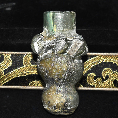 Genuine Ancient Roman Glass Bottle Container Circa 1st - 3rd Century AD ...