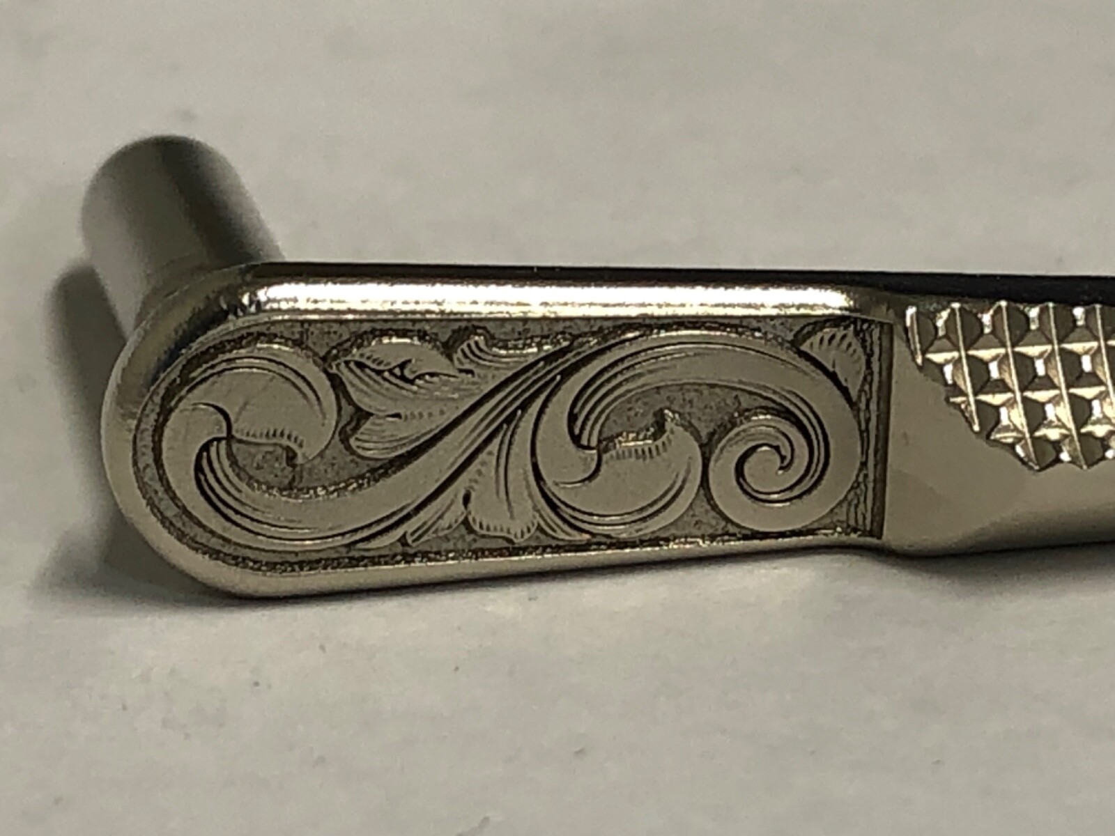 1911 Slide Stop 45 acp Deep Laser Engraved satin nickel plated | eBay