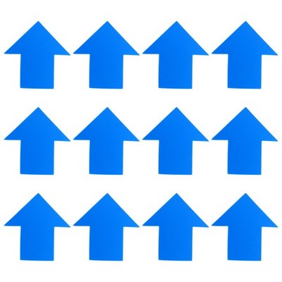 12 Pcs Self-adhesive Arrows Sign Warning Sticker Floor Stickers for ...