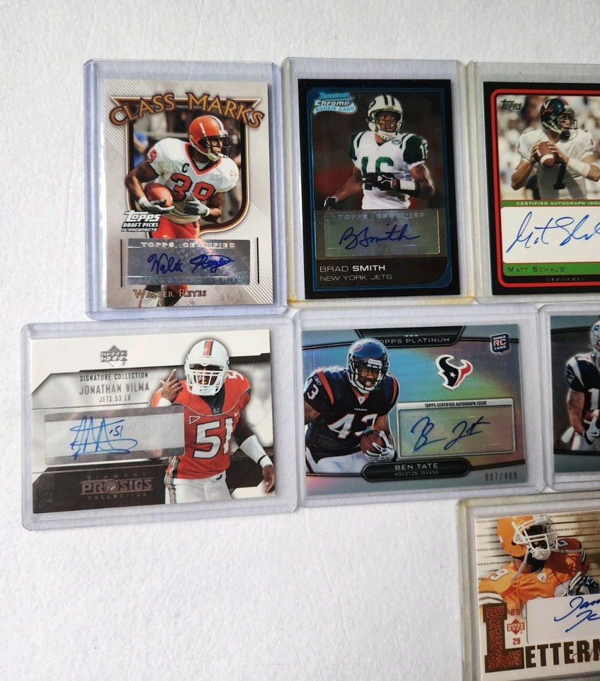 NFL Autograph Card Lot | eBay
