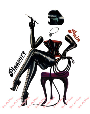 Fetish / BDSM Art by Gene Bilbrew: Digitally Enhanced Archival Hi-Res ...