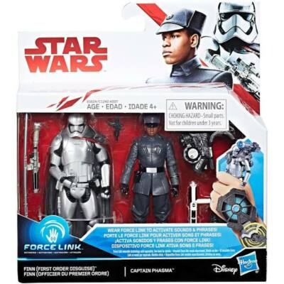 STAR WARS THE LAST JEDI: FINN (FIRST ORDER DISGUISE) & CAPTAIN PHASMA ...