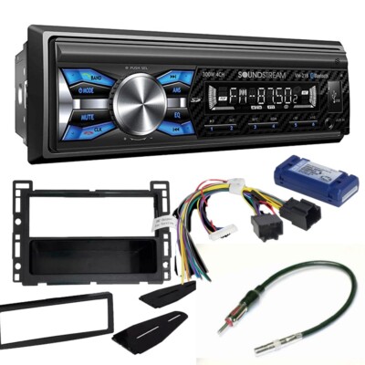 Single DIN Radio USB/MP3/AM/FM CAR Stereo Dash kit For 2006-2011 Chevy ...