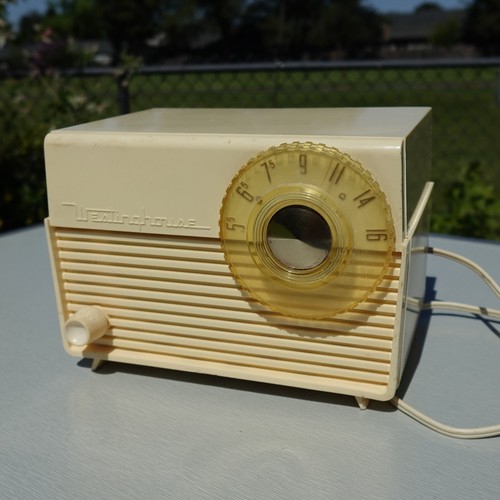 Westinghouse Tube Radio AM Model H379T5 No Cracks Works Loud Volume ...