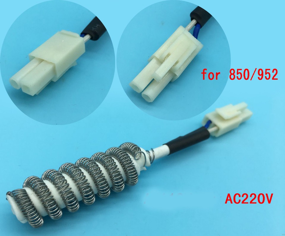 110V/220V Hot Air Gun Heating Element Core Heater Replacement Soldering ...