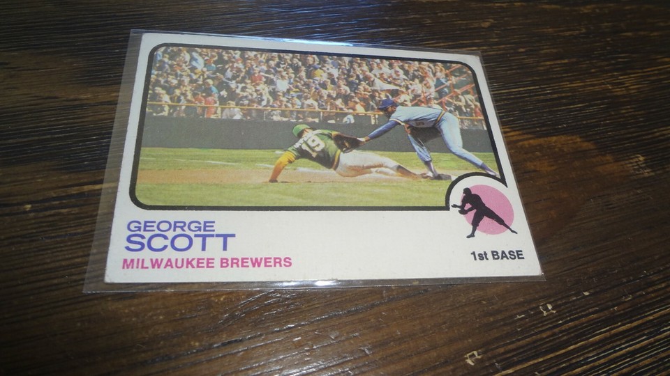 1973 TOPPS # 263 GEORGE SCOTT BASEBALL CARD | eBay