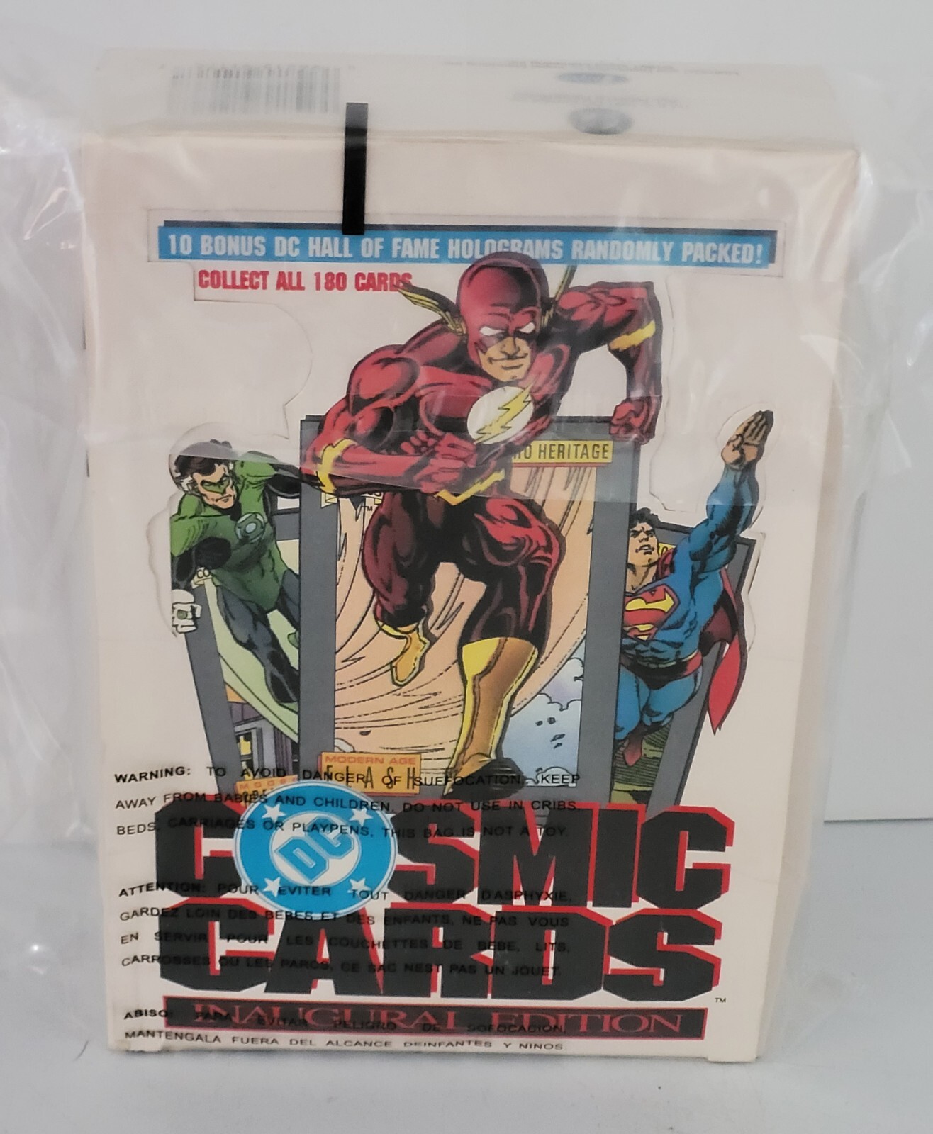 Rare Vintage 1991 Impel DC Comic Cards Inaugural Edition (EMPTY BOX NO ...