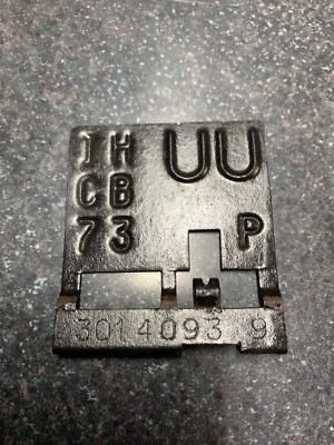 Original Harrison Firebird 350 4 Speed Radiator Tag 3 Core UU IH CB ...