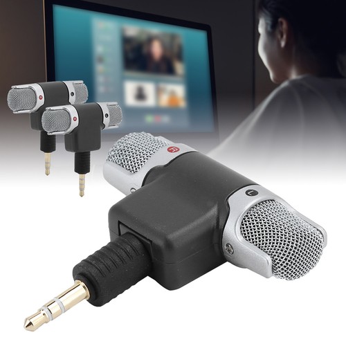3.5MM Jack Mini Stereo Mic Dual Channel Wireless Mic For Mobile Phone ...