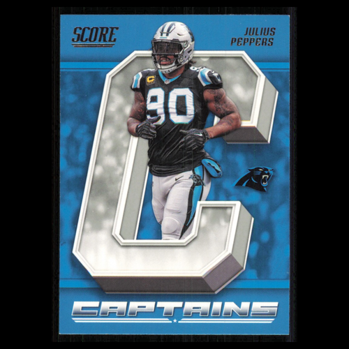 Julius Peppers #3 2018 Score Captains Carolina Panthers Football Card ...