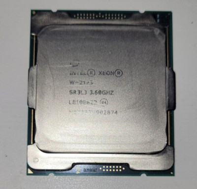 Processeur Intel Xeon W-2123 SR3LJ 3,60 GHZ | eBay