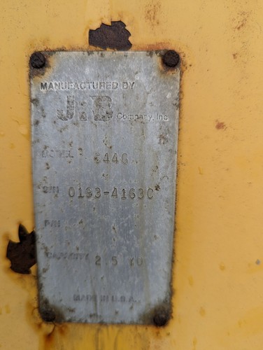 JRB 418 Clam Bucket 4in 1 John Deere 644 2.5 Yard | eBay