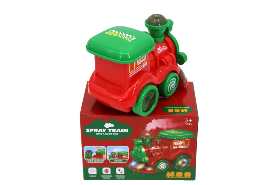 Train Set for Toddlers, Train Toys for Toddler and Kids 3+, Spray Train ...