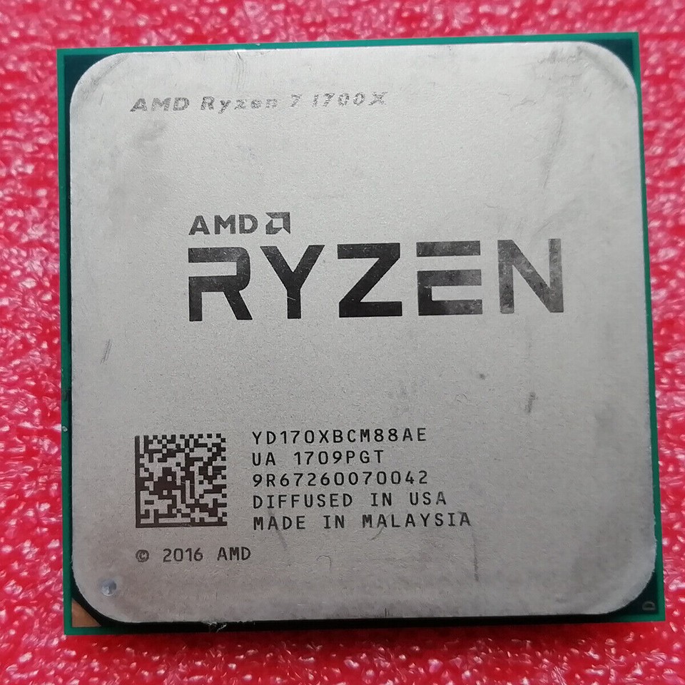 AMD Ryzen 7 3700X Ryzen 7 R7 2700x Ryzen 7 R7 1700X Socket AM4 CPU ...