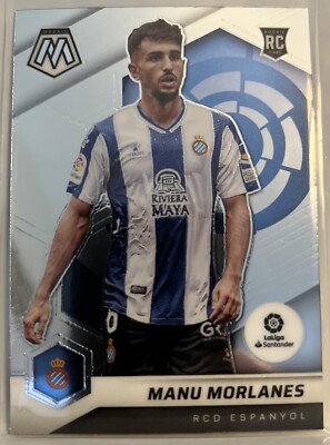 Manu Morlanes 2021 Panini Mosaic La Liga Rookie Card #169 RCD Espanyol ...