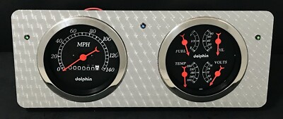 1940 1941 1942 1943 1944 1945 1946 1947 Ford Truck 2 Gauge Dash Engine ...