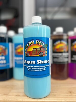 CarGlo Aqua Shine Water Based Sprayable Dressing 32oz Tire Trim ...