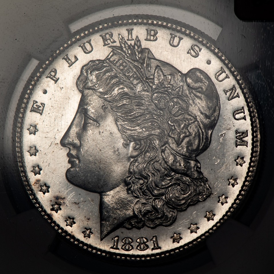 1881-S $1 Morgan Silver Dollar - Looks Proof-Like DMPL Rev - NGC MS 64 ...