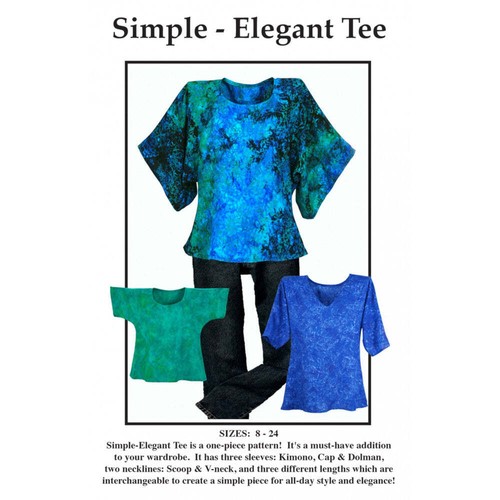CNT Pattern Company Simple Elegant Tee Pattern | eBay