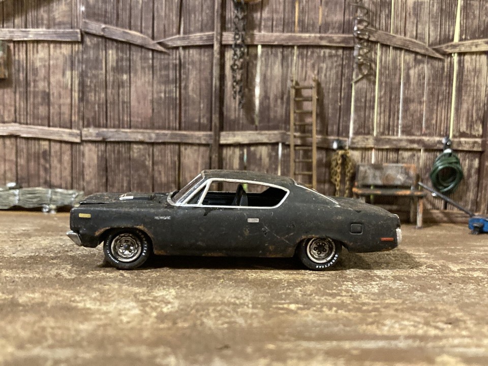 1970 AMC Rebel Rusty Weathered Custom 1/64 Diecast Project Barn Find ...