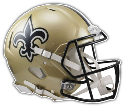 New Orleans Saints NFL Helmet Car Bumper Sticker Decal - 3'' or 5'' | eBay