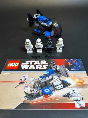 LEGO 7667 Star Wars Imperial Dropship 100% Complete with instructions ...