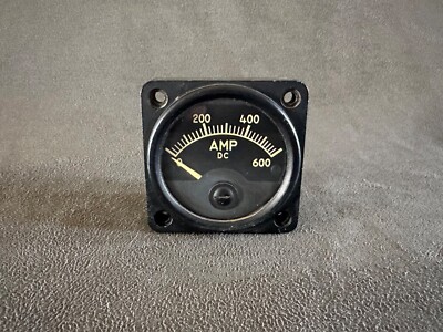 Weston WWII Aircraft Amps Gauge Model 840, P/N 118769 | eBay