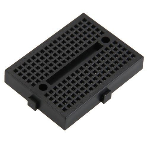 2pcs Mini Black Solderless Prototype Breadboard 170 Tie-points F ...
