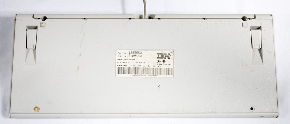 Vintage IBM 1395660 Model M 122-Key Vintage Clicky Terminal Keyboard 02 ...